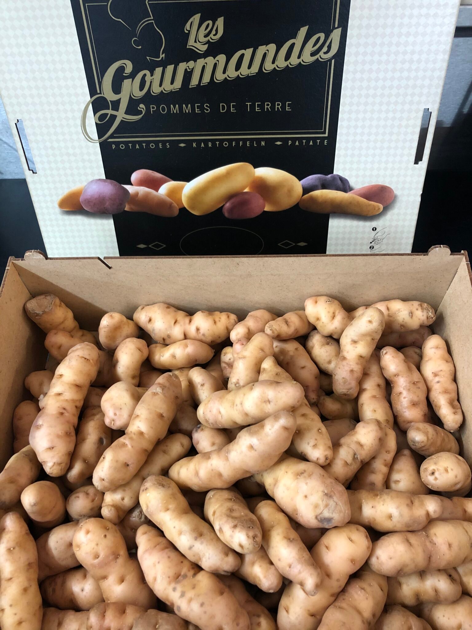 Gourmet Pink Fir Potatoes kg – Barnhill Boxes